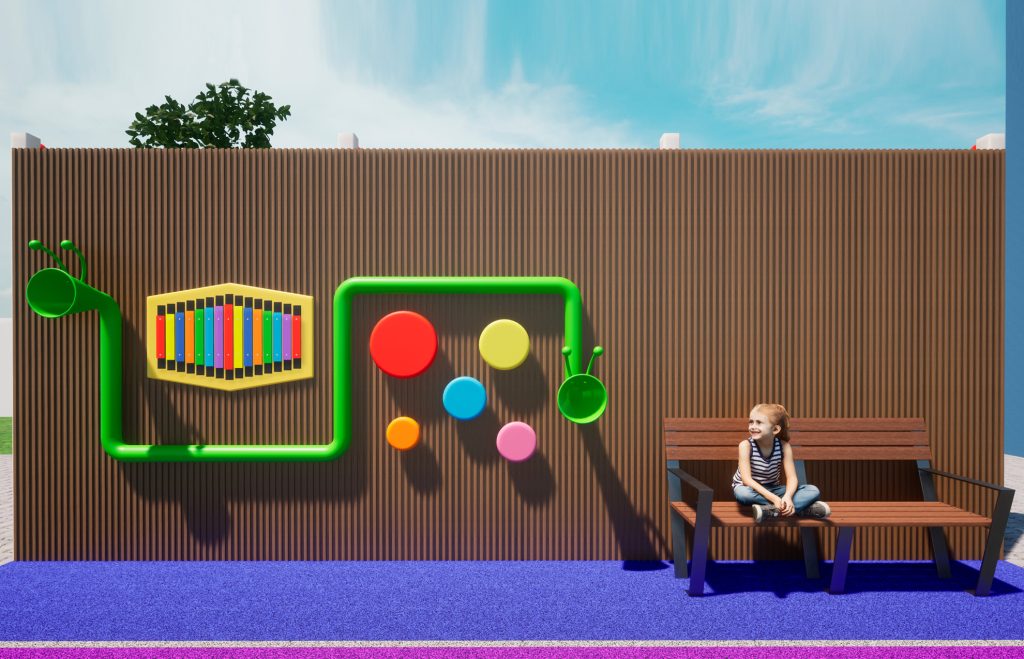 Patio Sensorial para Motricidad y Estimulación