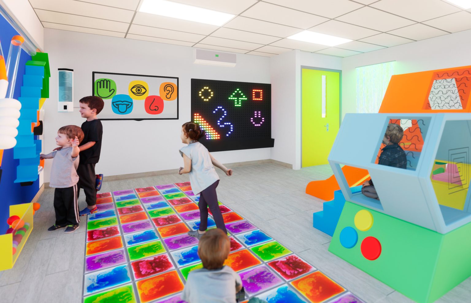 Sala de Motricidad y Estimulación Sensorial