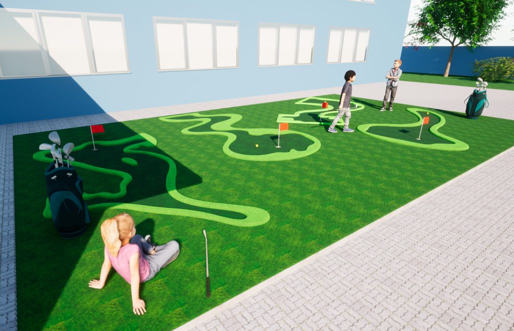 Estándar Patio Mini Golf